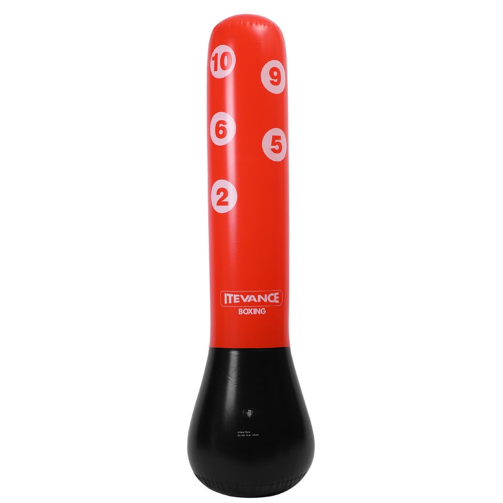 Kuymtek Saco Arena Rebote Inflable Saco Arena Boxeo Pie Libre Plegable ...