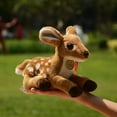 GENEMA 10.24x3.94x6.69" Children's Plush Animal Cartoon Sika Deer Short ...