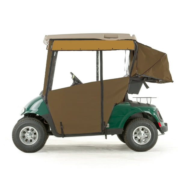 EZGO RXV Golf Cart PRO-TOURING Sunbrella Track Enclosure - Cocoa ...