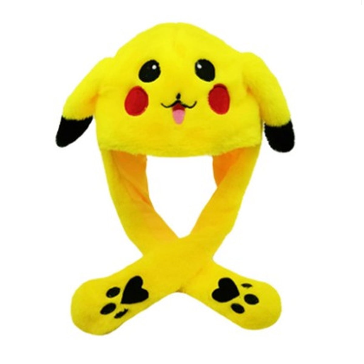 Pikachu Pikachu Sombrero Orejas de Conejo Gorro Saltarín Móvil ...