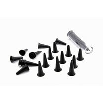 McKesson Otoscope Tips, Ear Speculum, Disposable, 2.5 mm, Gray, 1000 ...