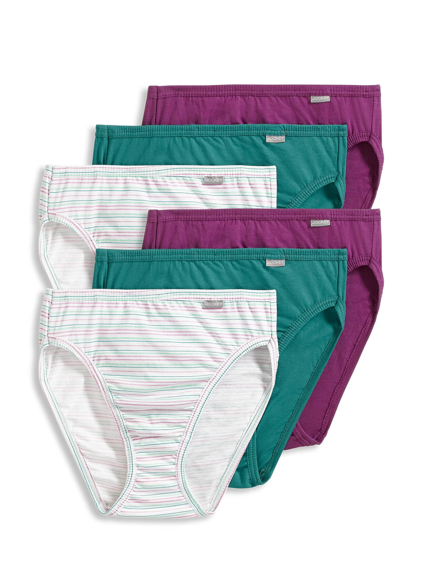Jockey Women Plus Size Elance French Cut - 6 Pack - Walmart.com