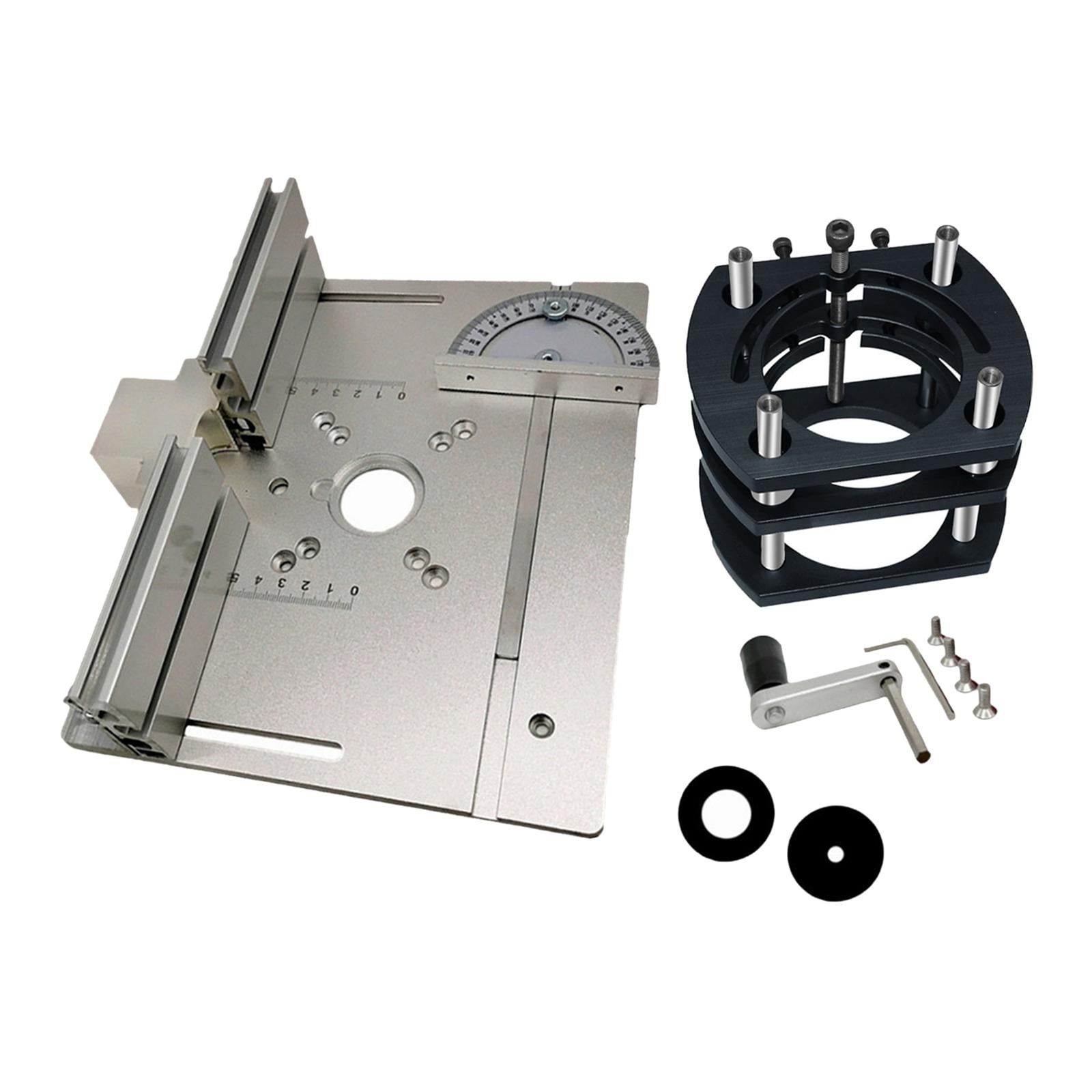 Wood Router Table Insert Plate, Router Lift Table with Lifting Base ...