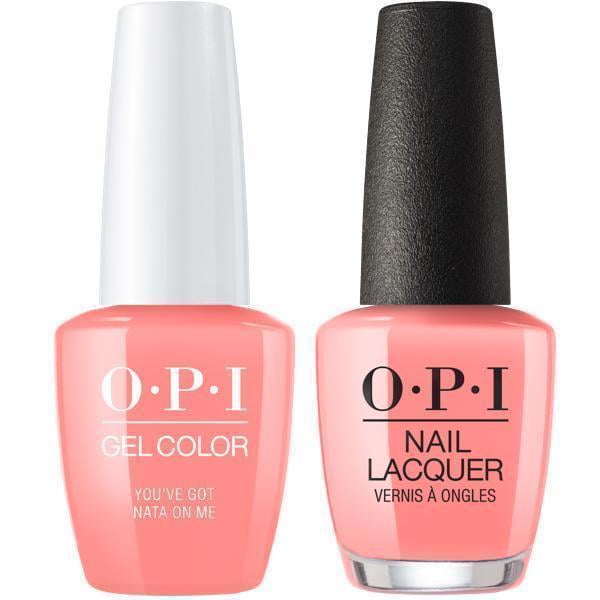 OPI GELCOLOR + MATCHING LACQUER YOU'VE GOT NATA ON ME L17 - Walmart.com