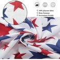 American Flag Shower Curtain, Happy Fourth of July Independence ...
