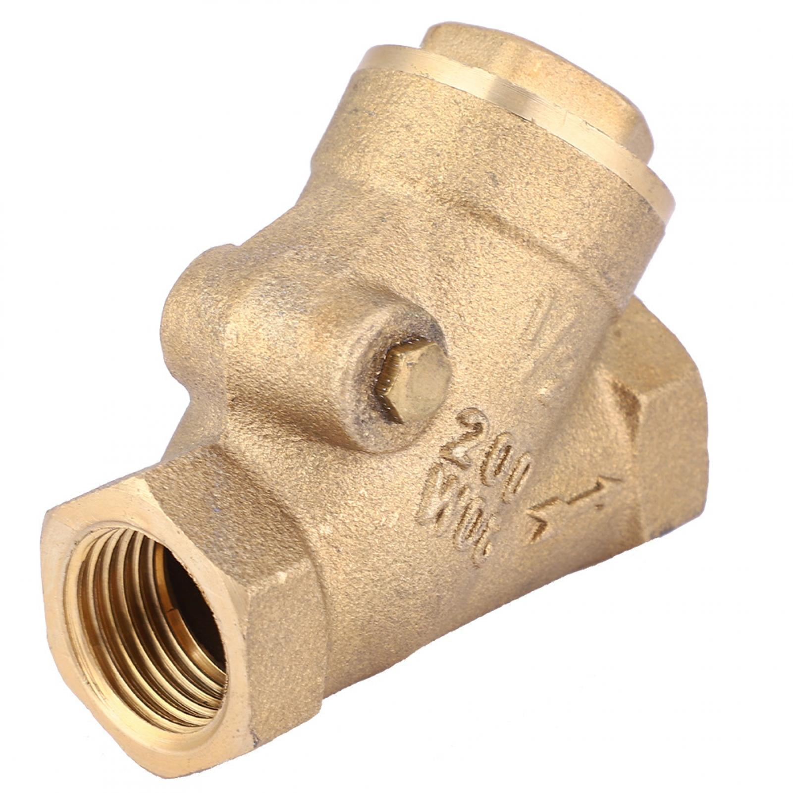 Fittings NPT 1/2in Thread Check Valve Y-Type One Way Check Valve 1.6Mpa ...