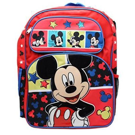 Backpack - Disney - Mickey Mouse Color Portrait New 656232 - Walmart.com