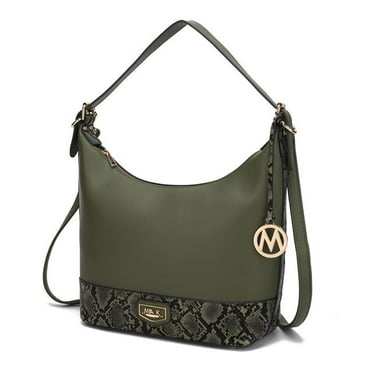 MKF Collection Becket Faux Crocodile-Embossed Vegan Leather Women's ...