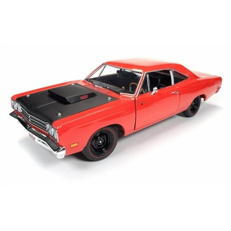 1969 Plymouth Road Runner, Red - Auto World ERTL - 1/18 scale diecast ...