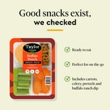 Buffalo Ranch Snack with Celery, Carrots, & Pretzels, 4.5 oz Tray ...