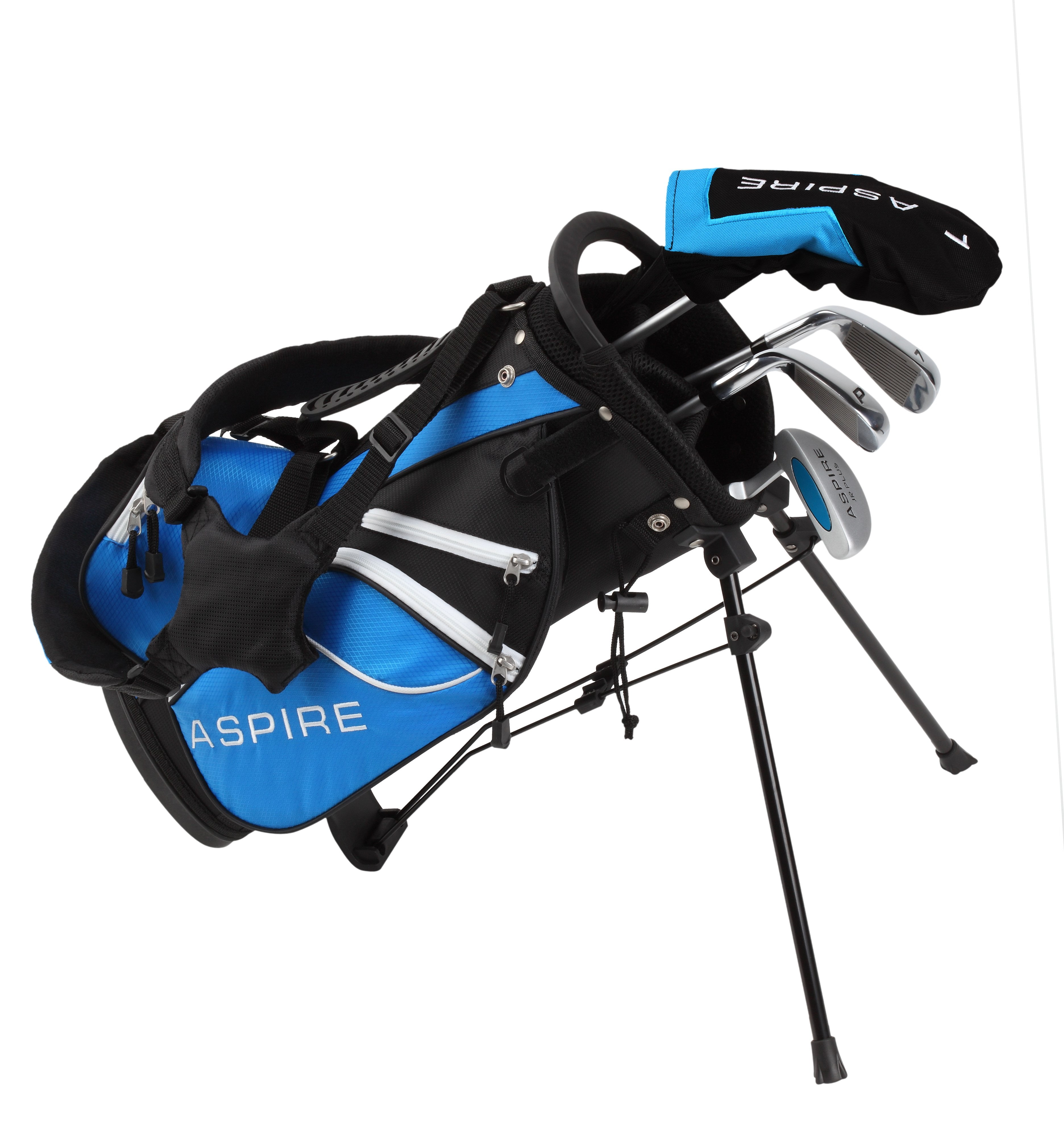 Aspire Junior Plus Premium Golf Club Set for Children, Kids - 5 Age ...