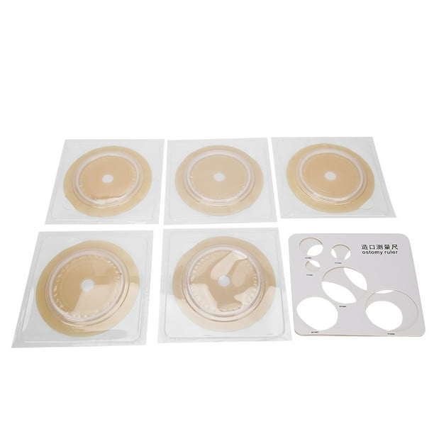 Drainable Colostomy Bag,5pcs/Box 2-Piece System Ostomy Drainable Bag ...