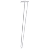 LTL Duraline Table Legs Wired White Steel 28", Set of 4 - Walmart.com