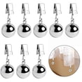 8Pcs Steel Tablecloth Holders Metal Tablecloth Weights Decorative Clip ...