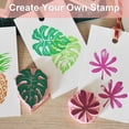 12 Pcs 4"x6" Rubber Carving Blocks, Pink Linoleum Block for Printmaking ...