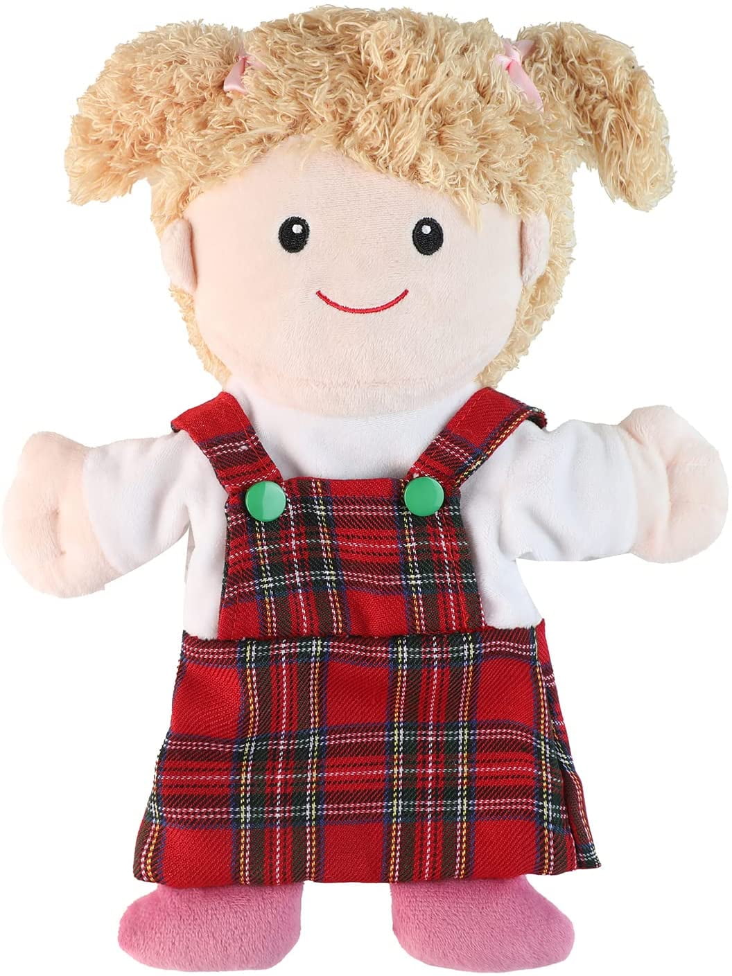 Family Hand Puppets, Role Paly Family Members Puppet Plush Soft Hand ...