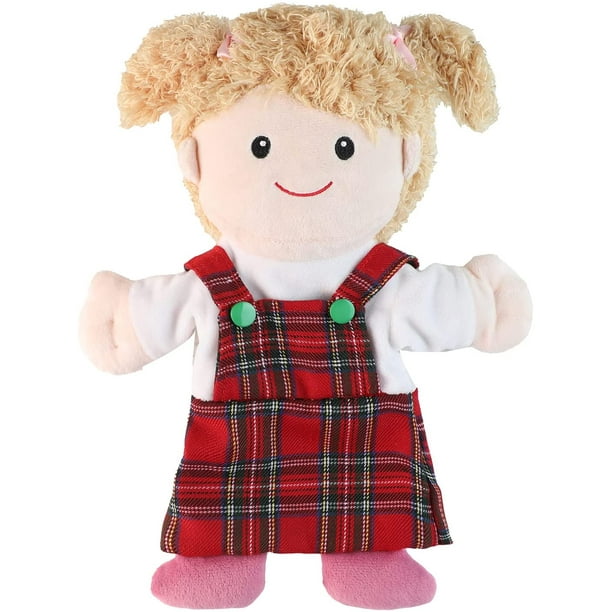 Family Hand Puppets, Role Paly Family Members Puppet Plush Soft Hand ...