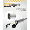 RETRUE Heavy-Duty Trailer Hitch Lock with Safety Clip for Extra ...