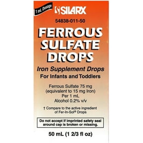 Enfamil Fer-In-Sol Iron Supplement Drops, Infant and Toddler Brain ...