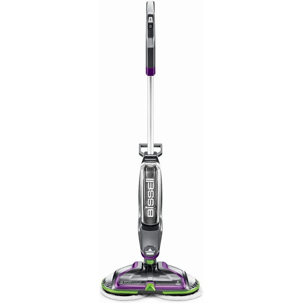 Aspiradora Inalámbrica SpinWave Bissell Fregona Giratoria de Piso Duro ...