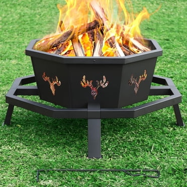 Fire Pit Art Magnum- Wood burning Magnum Gas Fire Bowl, Wood Burning ...