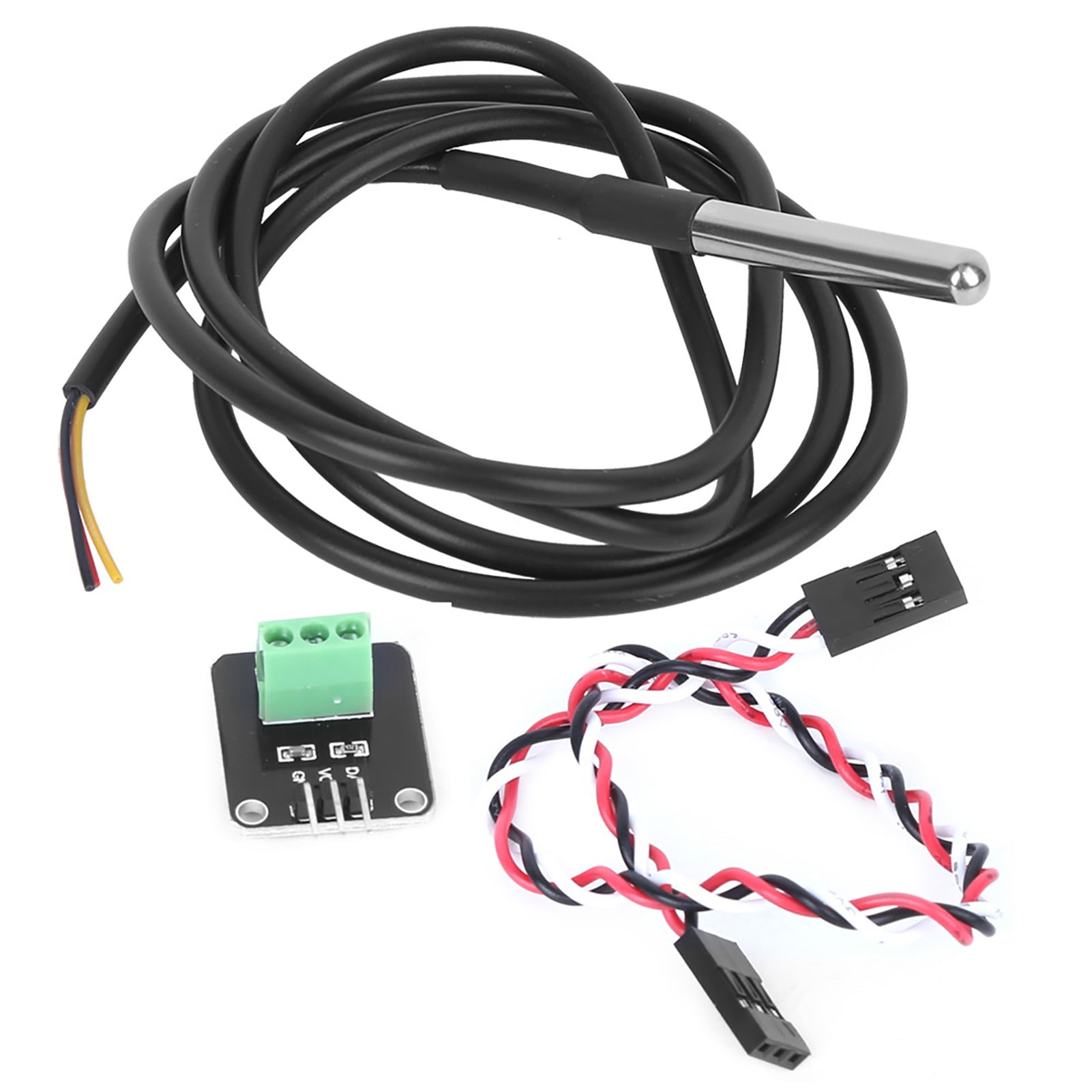 Módulo De Sensor De Temperatura DS18B20, Componente Electrónico De Chip DS18B20, Sensor De ...