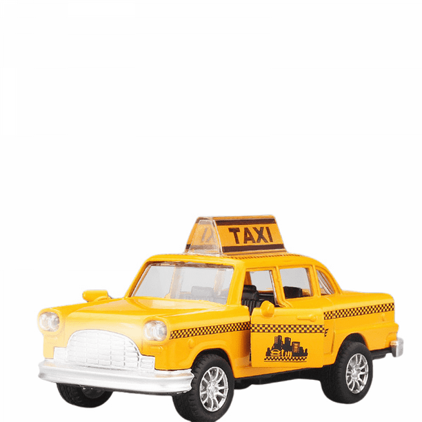 Taxi Car Toy for Kids, Yellow Cab New York City Taxi Cab Toy Diecast ...