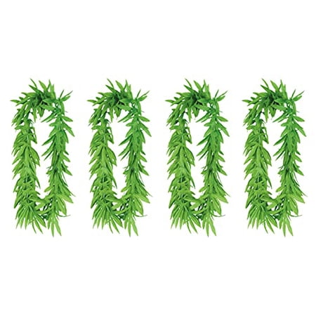 Beistle , 4 Piece Tropical Fern Leaf Leis, 40" (Green) - Walmart.ca