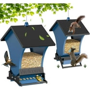 WoodLink WL75160 Squirrel-Resistant Red Bird Feeder, Reflective Vista ...