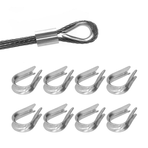 Dedales De Cuerda De Alambre, Dedal De Acero Inoxidable De 50 Piezas, Herramientas De Aparejo De ...