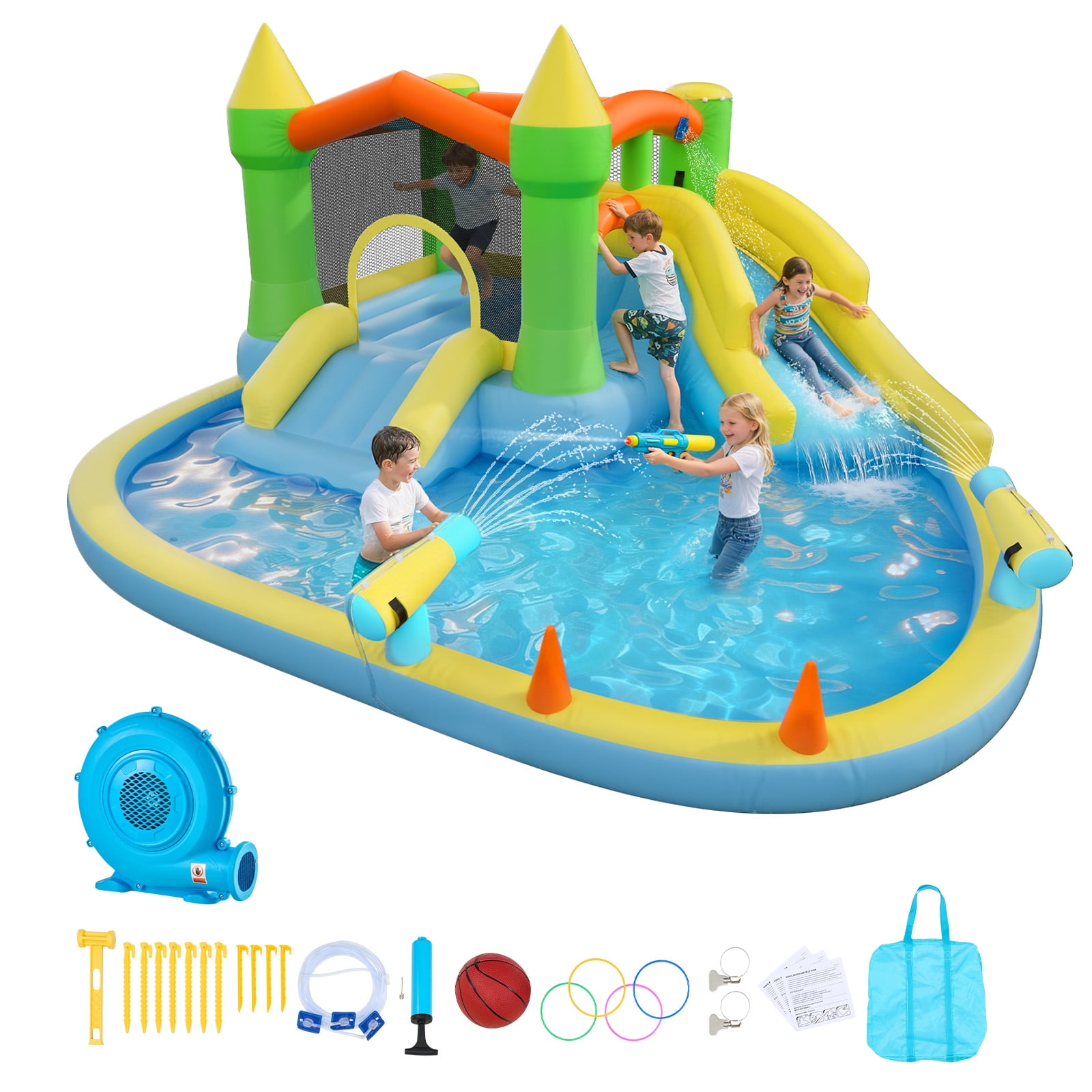 Click here for Vevor Inflatable Bounce House  12.5 X 13.1 X 6.5 F... prices