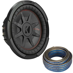 KICKER 15-Inch Subwoofer, 500W, 2-Ohm DVC, COMPVR Series - Walmart.com