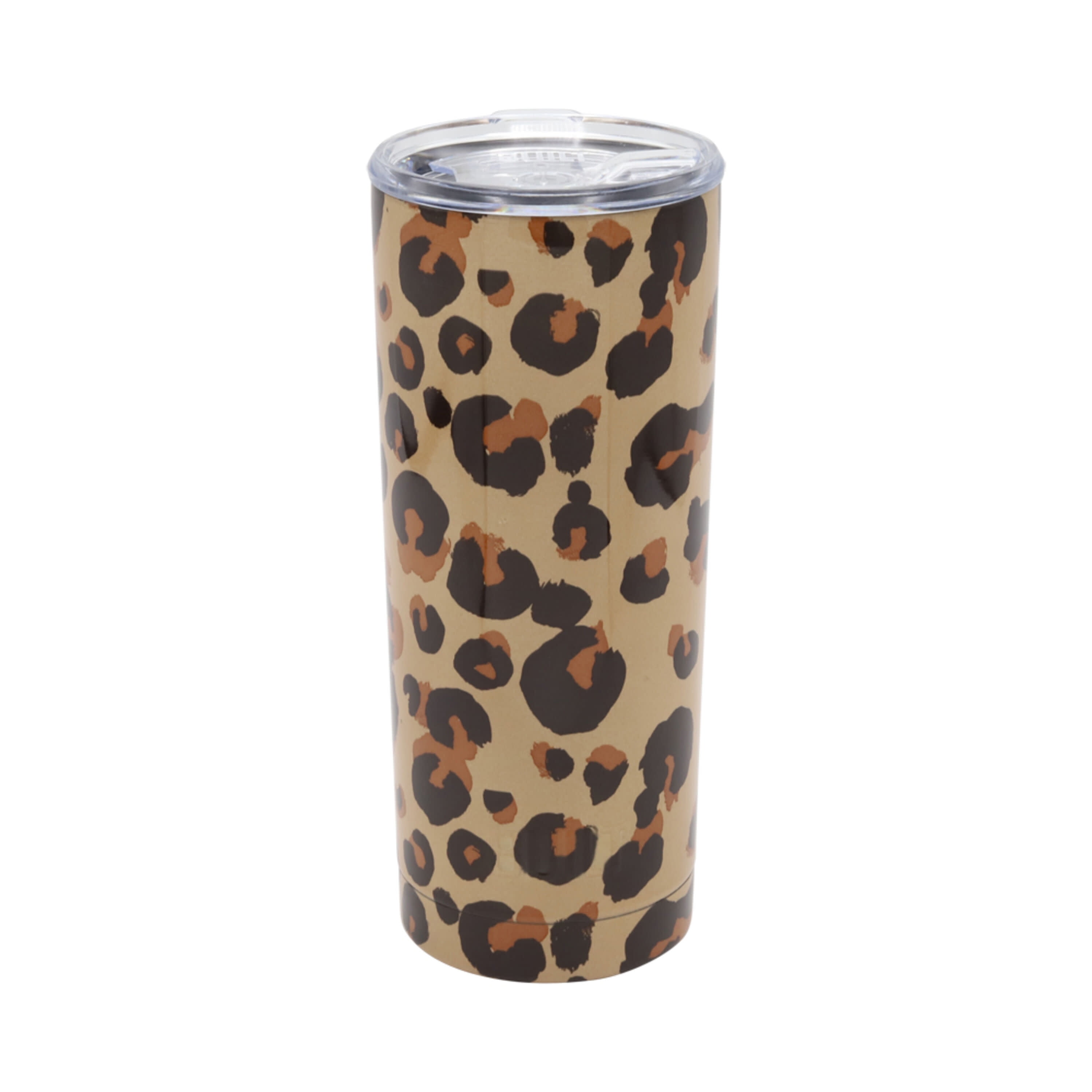 Kitchen & Dining Cheetah Print Tumbler Matte Black Tumbler Personalized ...