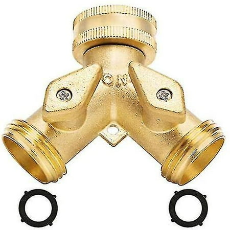 Brass Manifold, Splitter Two Way Washing Machine Hose Connector ...