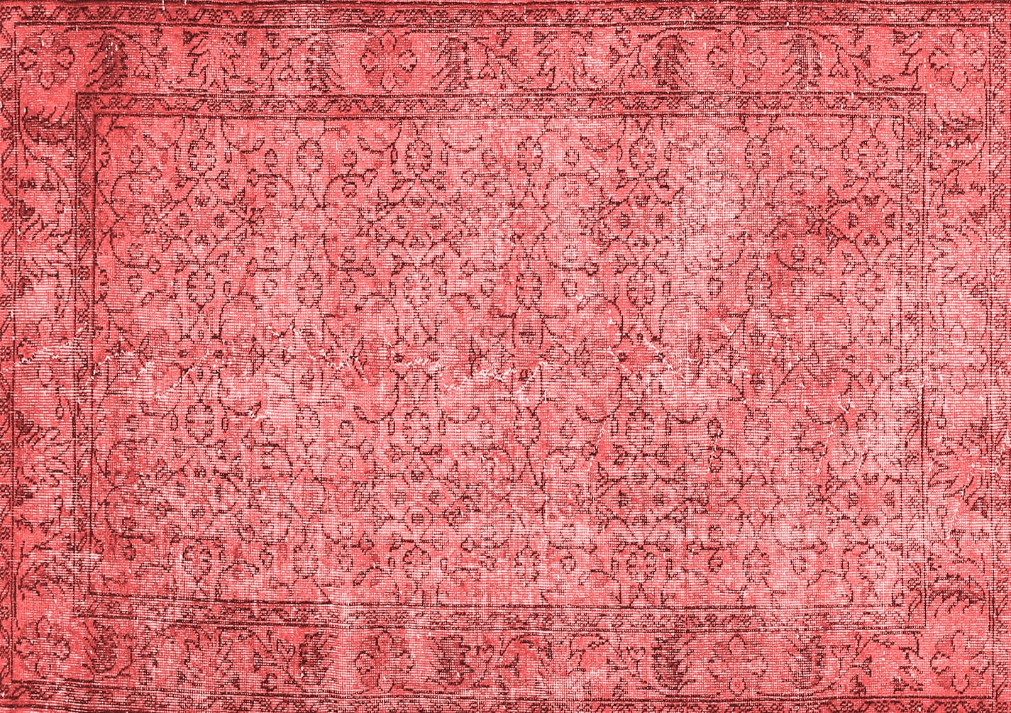 Ahgly Company Indoor Rectangle Abstract Red Contemporary Area Rugs, 2 ...