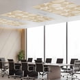 3 Pack Khaki Coastal Fluorescent Light Covers for Ceiling Lights ...