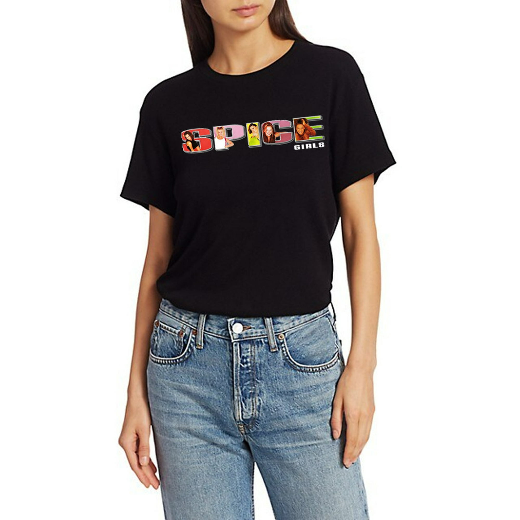 Click here for Unbranded Spice Girls T-Shirt Women Cartoon Tee Sh... prices