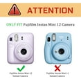 Fintie Protective Case for Fujifilm Instax Mini 12 - Vegan Leather ...