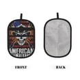 American Fire Fighter Skull Pet Hair Remover Glove, Reusable Dog & Cat ...