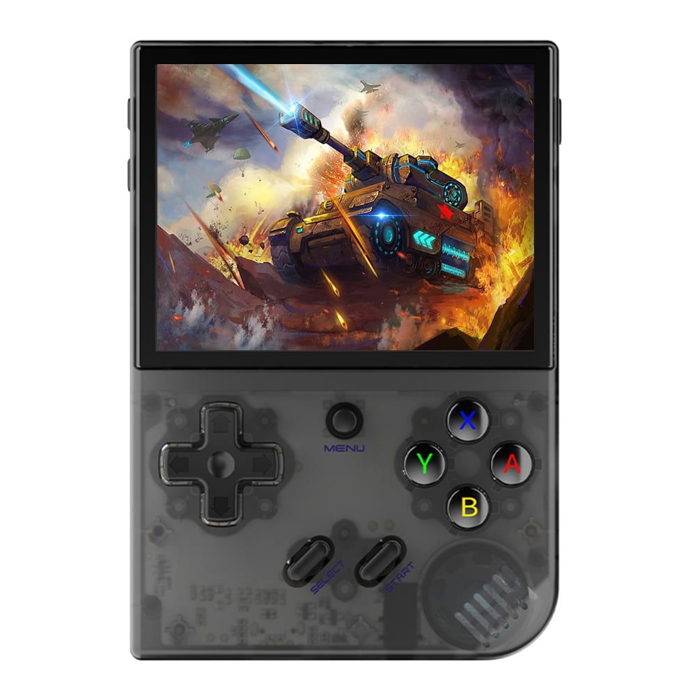 Consola de videojuegos portátil RG35XX Plus Linux pantalla IPS de 35 ...