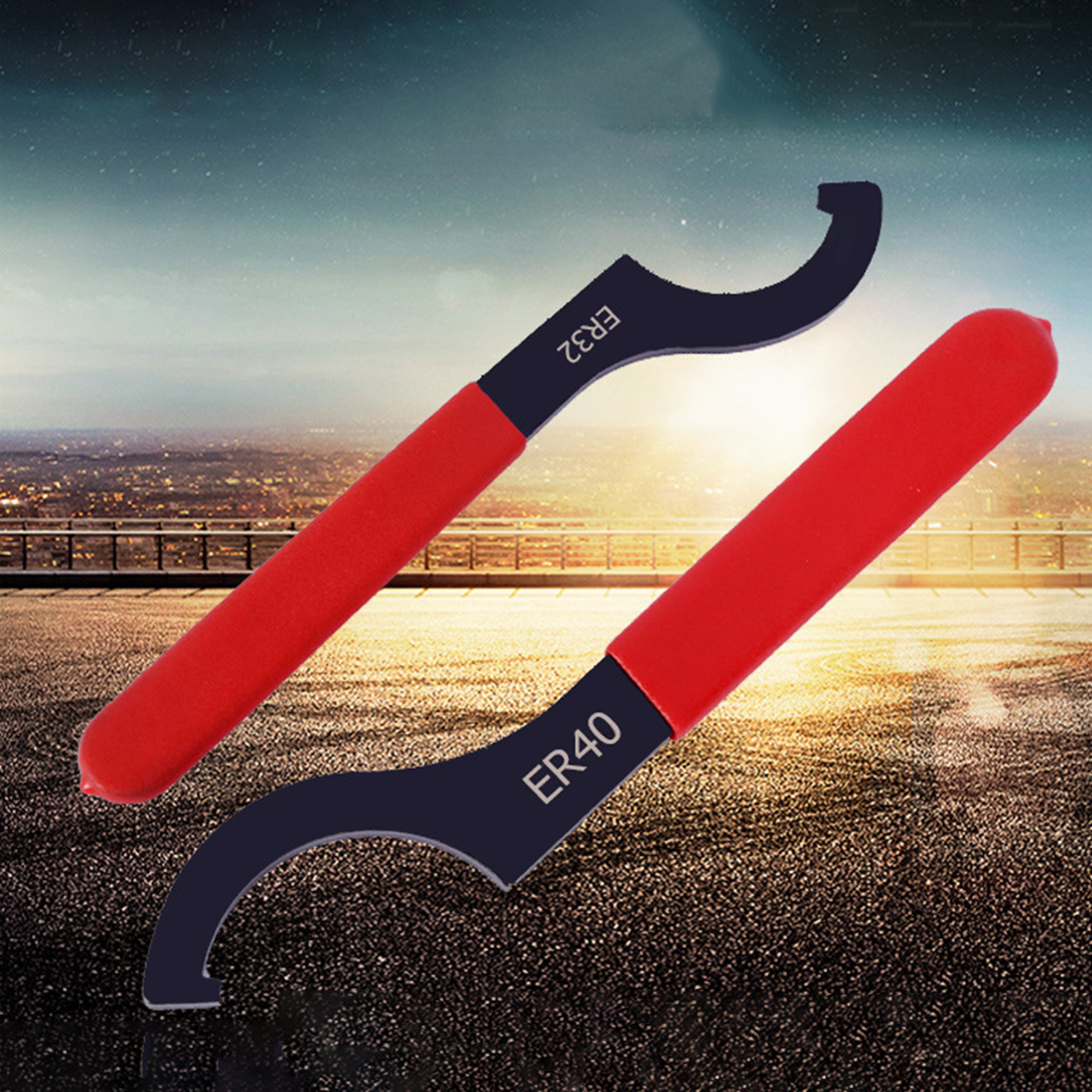 ER25/ER32/ER40 Carbon Steel Collet Chuck Spanner for CNC Milling Tools ...