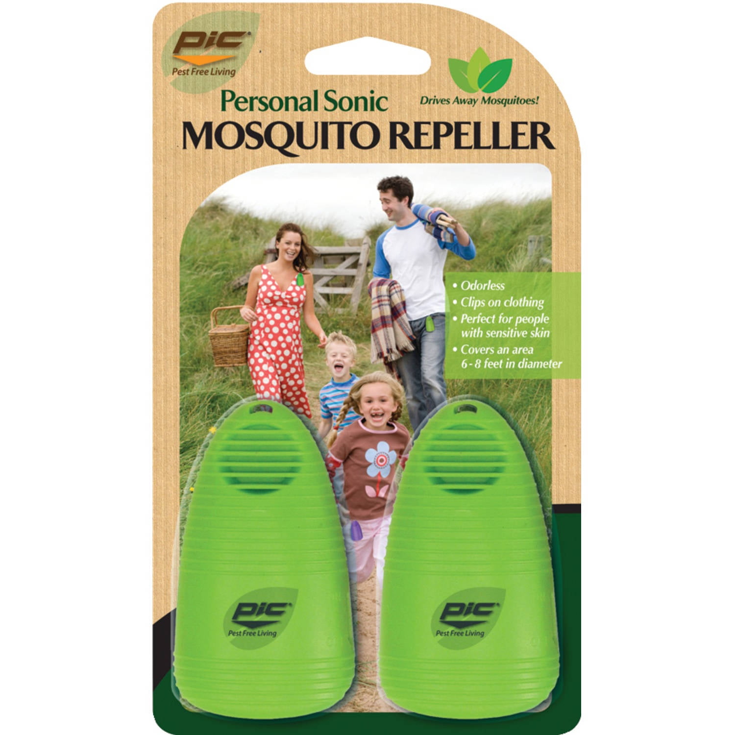 Pic Pmr-2 Personal Sonic Mosquito Repellent - Walmart.com - Walmart.com