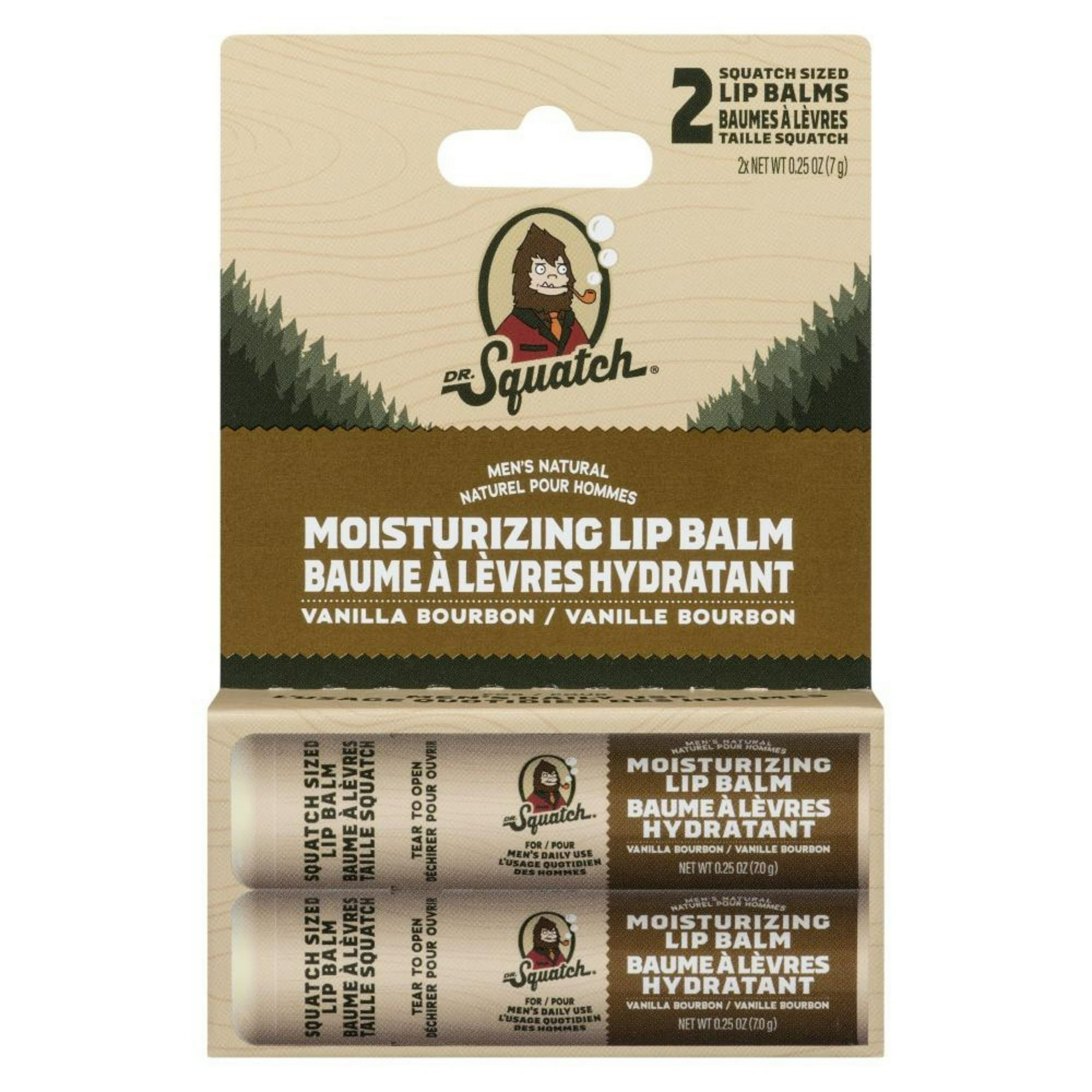 Click here for Dr. Squatch Vanilla Bourbon Moisturizing Lip Balm... prices