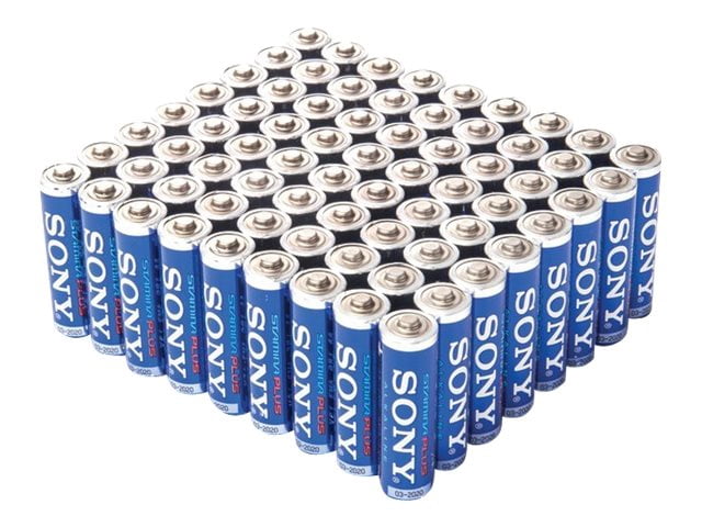 Sony Stamina Plus - Battery 72 x AA type - alkaline - blue - Walmart.ca