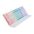Rosewill Gaming White Keyboard, RGB LED Backlit Wired Membrane ...