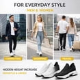 4 Inch Height Increase Shoes for Men & Women,Height Increasing Sneakers ...