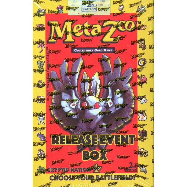 MetaZoo Trading Card Game Cryptid Nation Base Set Release Event Box ...
