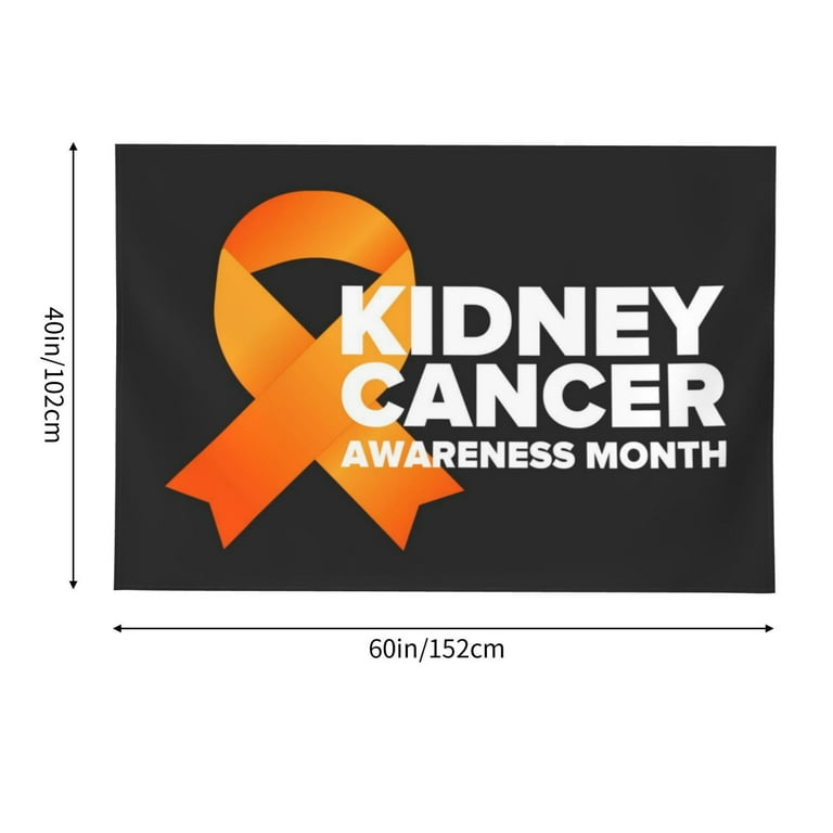 Kidney Cancer Orange Ribbon