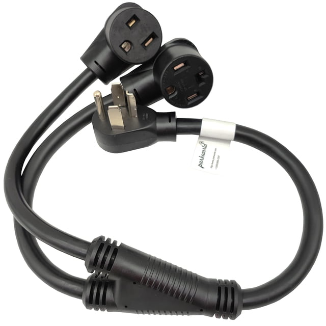 Parkworld 64279 NEMA 14-30P to 6-50R Splitter Cord, NEMA 14-30 Dryer 4 ...