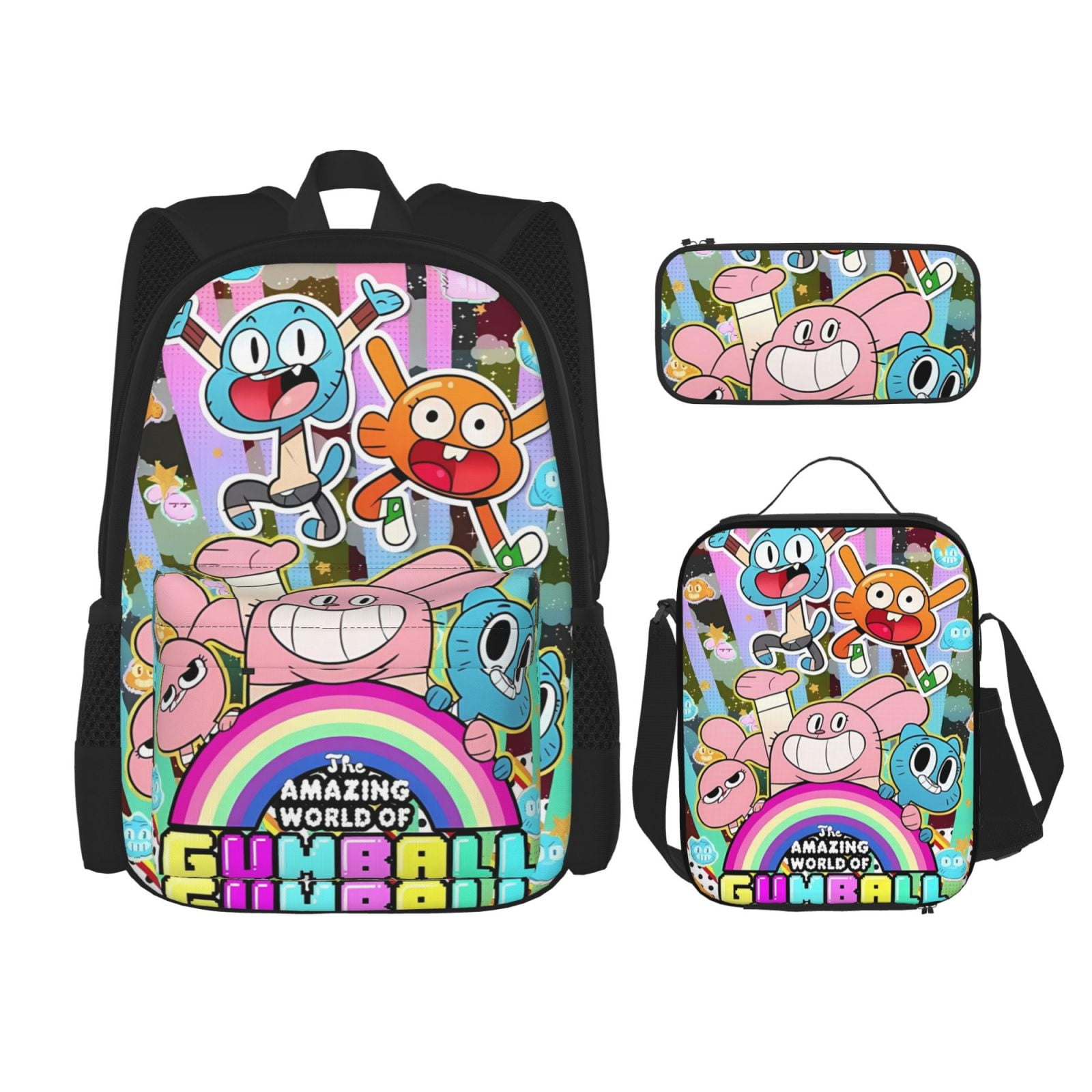 Click here for The Amazing World Of Gumball Schoolbag Set  17 Inc... prices